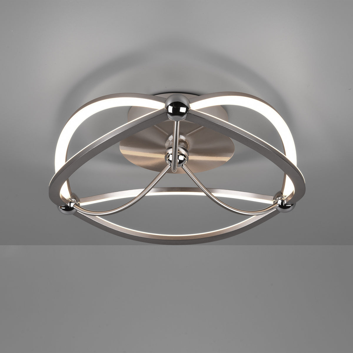 LED Integrated Flush Matt Nickel (1542CHA621210107) – Harrison Lighting