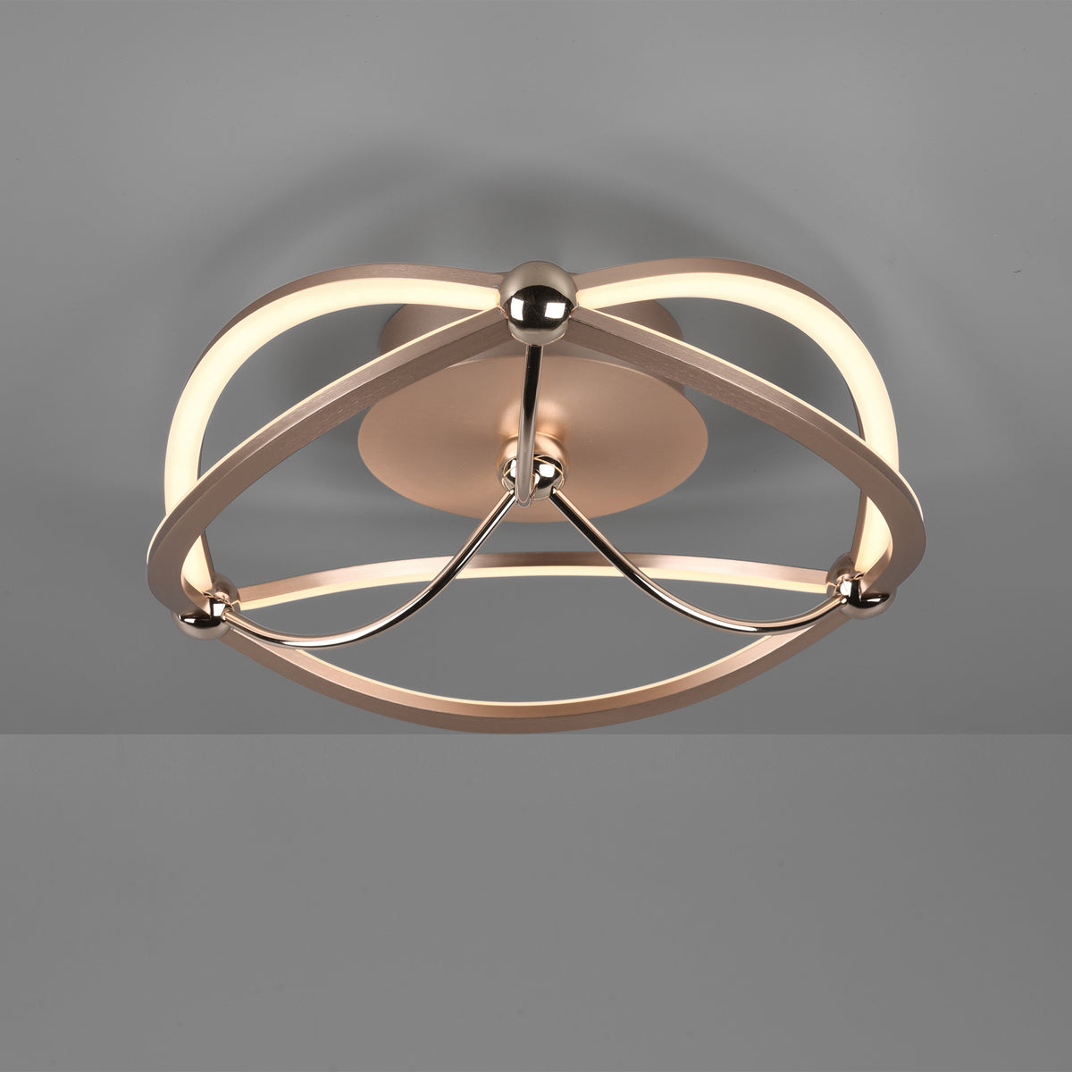 LED Integrated Flush Matt Brass (1542CHA621210108) – Harrison Lighting