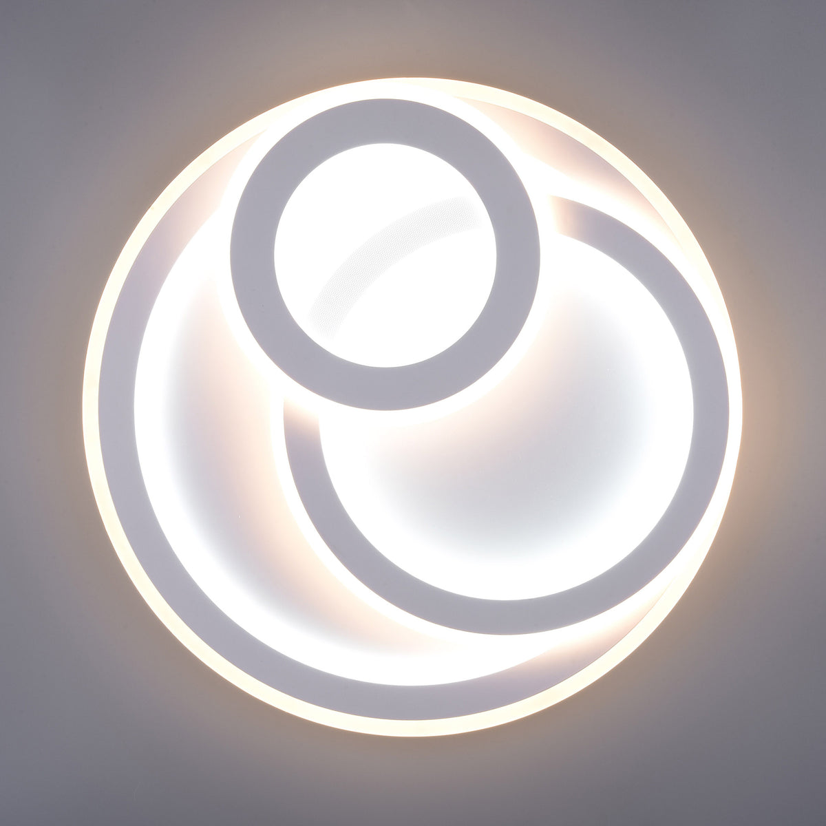 LED Integrated Flush Ceiling Light with Adjustable White Light Colour ...