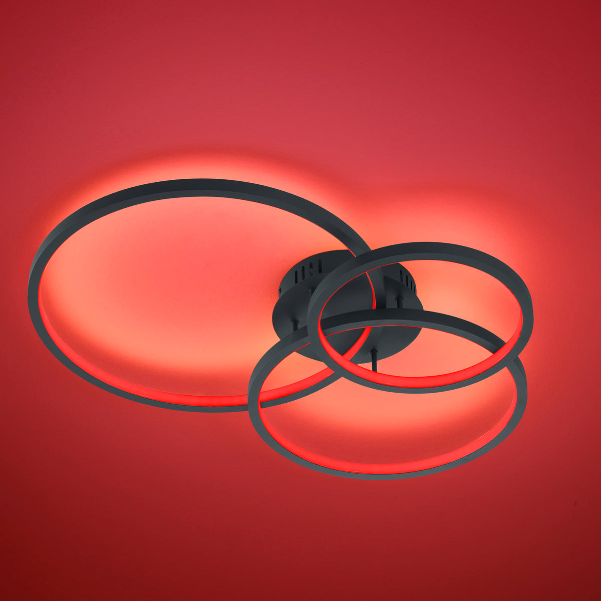 LED Integrated Ceiling Lamp Anthracite (1542AAR652710342) – Harrison ...