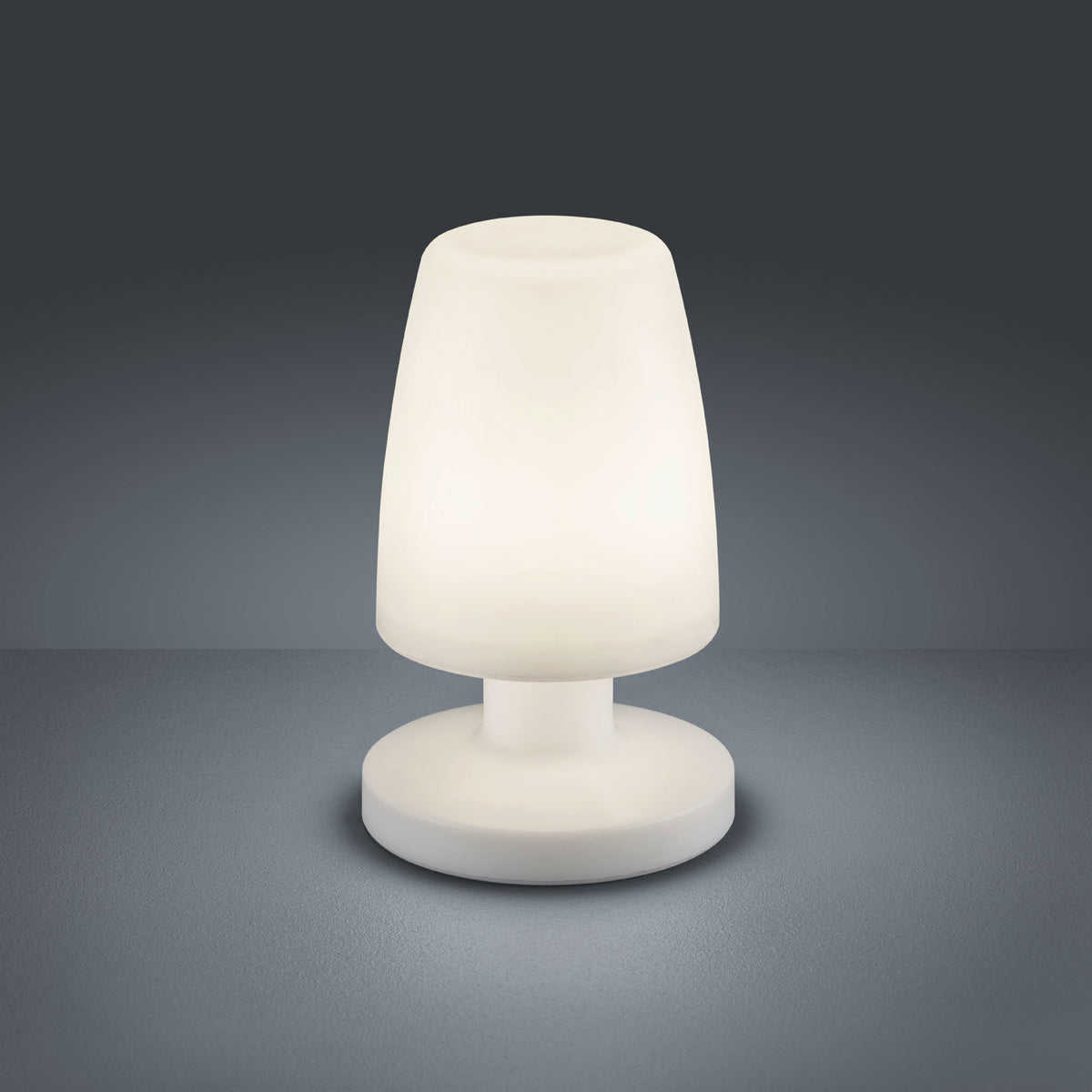 LED Integrated Table Lamp in White (1542DORR57051101) – Harrison Lighting