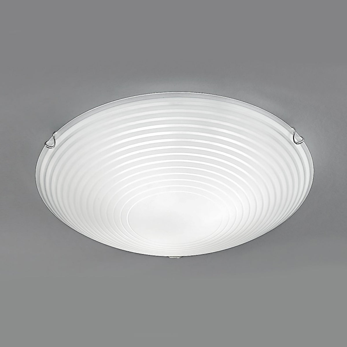 400mm Circular Flush Light in Frosted Glass (0194CF5667) – Harrison ...