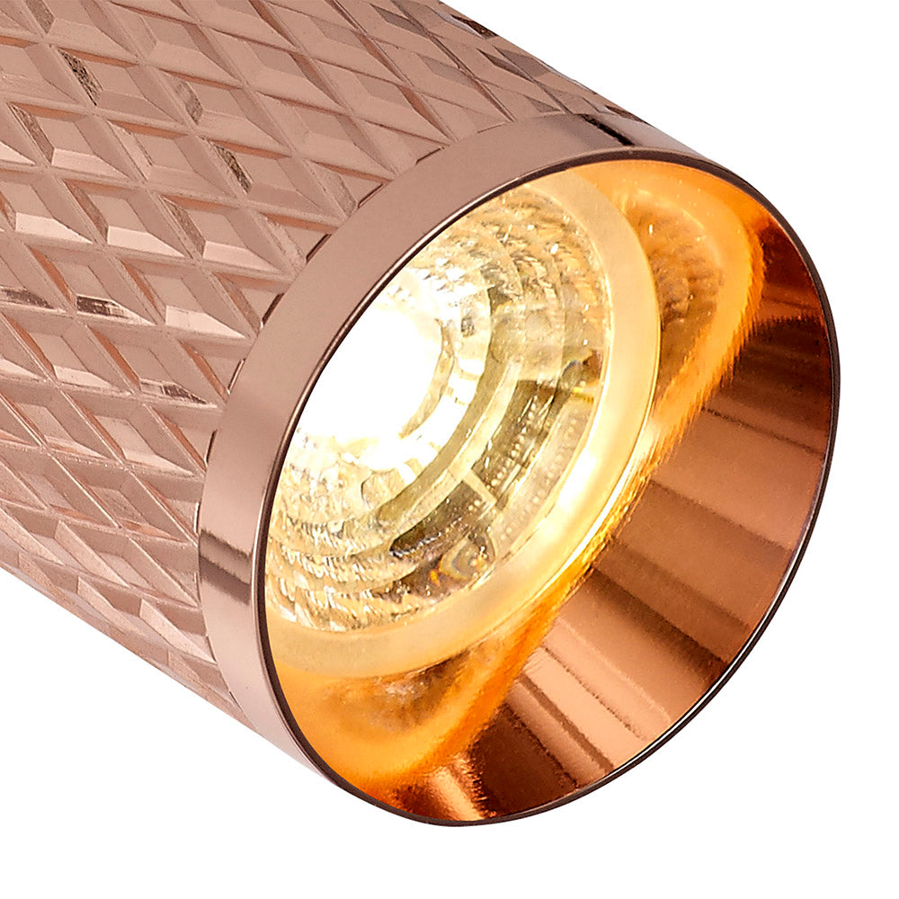 Track Adjustable Spot Light in Rose Gold (BUSTER121C) – Harrison Lighting